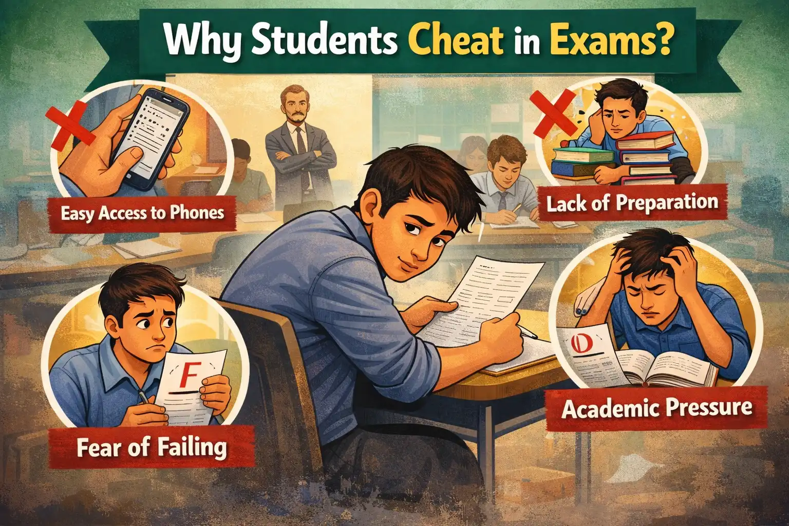 Why Students Cheat In Exams?
