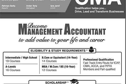 ICMAP Spring Admissions 2017 Courses, Requirements, Online Registration ...