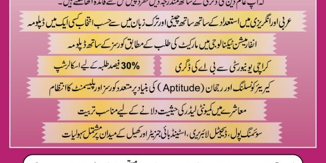 Jamia Tur Rasheed Karachi Admission 2019 Dars-E-Nizami Form